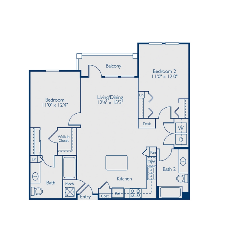 1–3 Bedroom Apartments in Sanford FL | Bell Lake Forest