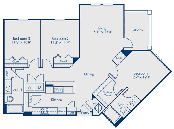 1–3 Bedroom Apartments in Sanford FL | Bell Lake Forest